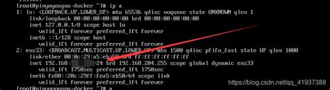 Centos7执行ip Addr命令ens33没有ip地址centos Ens33没有ip值 Csdn博客