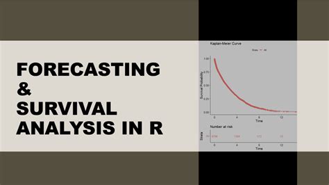 Forecasting And Survival Analysis In R