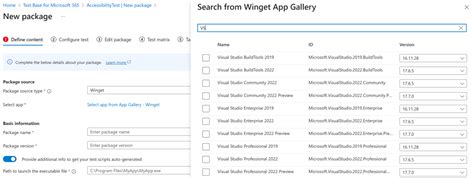 Create Package From App Gallery Microsoft Learn