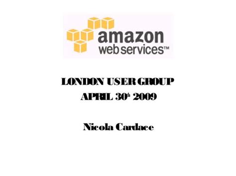 Aws Hadoop Meetup 300409