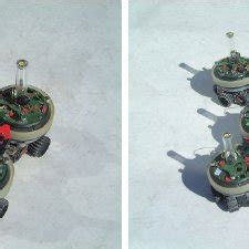 Swarm Bots With Different Shapes Left A Swarm Bot Composed Of Four Download Scientific