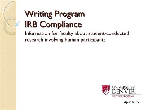 Irb Class Presentation Pptx Slideshare Pptx