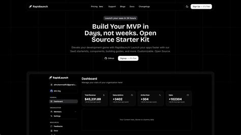 Free Open Source Starter Kits Nextjs And More Launch Mvp Fast