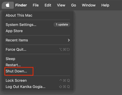 Methods To Force Restart Or Shut Down A Mac Computer In