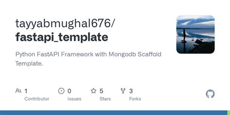 Github Tayyabmughal676fastapitemplate Python Fastapi Framework