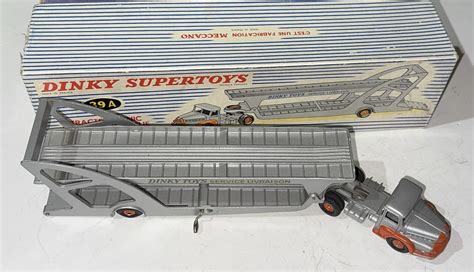 Tracteur Unic Et Semi Remorque Porte Voitures Boilot Dinky 143°