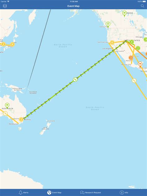 Ios Calculate Bearing In Mkmapview Gives Wrong Value While Crossing