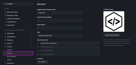 cài đặt và cấu hình github runner trên linux