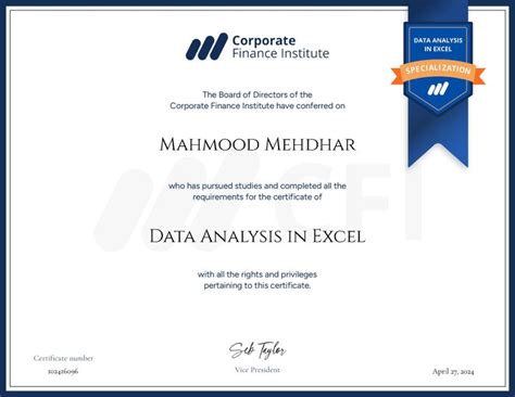mahmood mehdhar fmva® on linkedin dataanalysis excel cfi