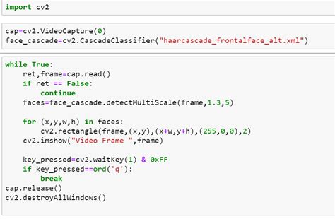 Error In Face Detection Opencv Face Detection Using Haarcascades Coding Blocks Discussion Forum