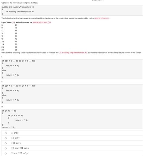 Solved Consider The Following Portions Of Code Int Xy