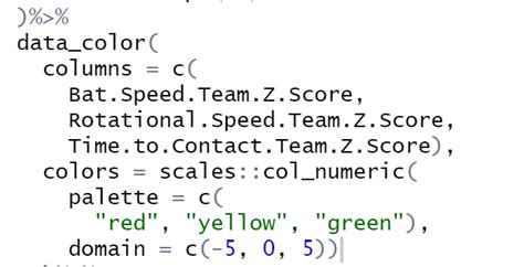 Anyone Able To Help With Color Coding Cells In The Gt Package Ive Got A Table That I Would