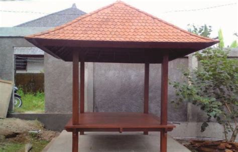 Wooden Gazebo Pusat Kayu Di Bali