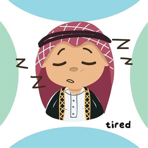 귀여운 느낌의 어린이용 플래시카드 형용사로 감정을 표현하는 아이들의 집합입니다 프리미엄 벡터