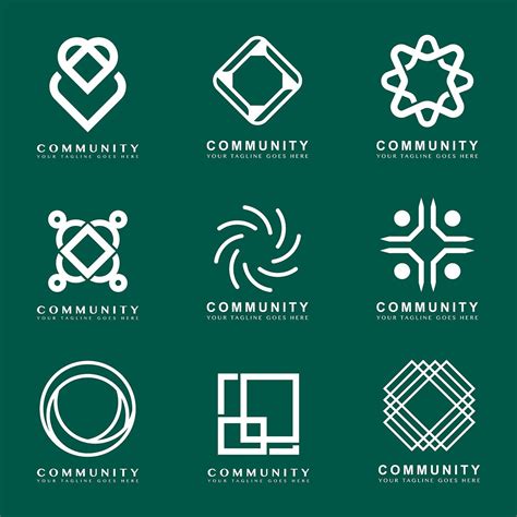 Community Branding Logo Design Sample Free Image