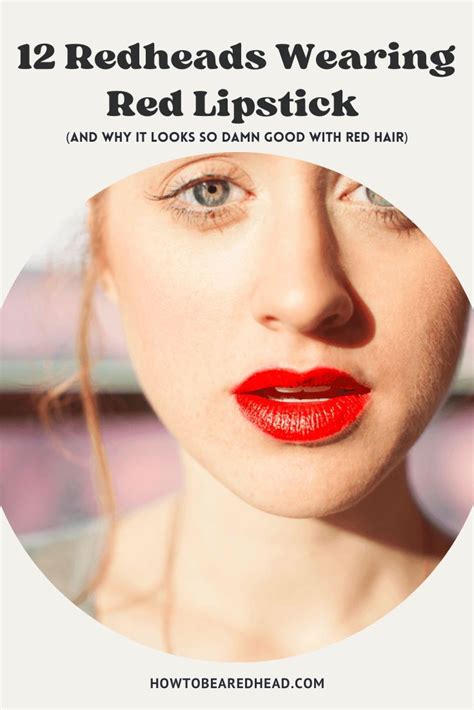 Red Hair And Red Lipstick Artofit
