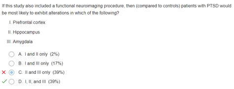 How Is The Prefrontal Cortex Hippocampus And Amygdala Altered In Ptsd
