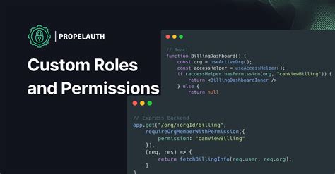 Adding Customizable Roles And Permissions To Propelauth Propelauth