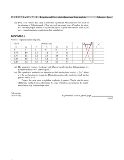 Solved Can Someone Please Fill Out Data Table For And