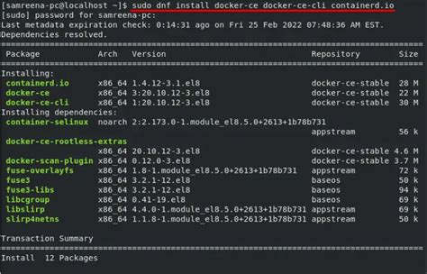 How To Install Docker On Rhel 8 Almalinuxrockylinux