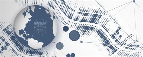 Abstract Earth Technology Background For Science Vector Image