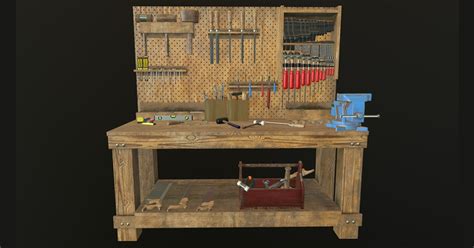 workshop tools and toolboxes combo pack 3d props unity asset store