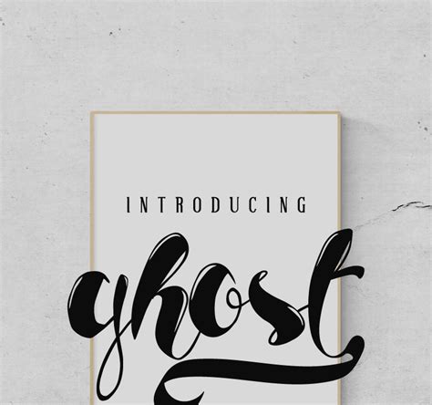 Ghost Font 79581 TemplateMonster