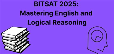 Mastering English And Logical Reasoning 3 Day Crash Guide For Bitsat