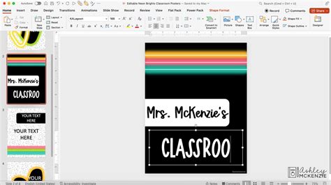 How To Make Text Glow In PowerPoint Ashley McKenzie Decor