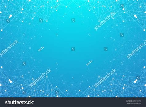 Geometric Scientific Pattern For Abstract Background