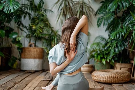Premium Photo Exercises Aerobics Balance Stretching For Body Premium Photo Exercises Aerobics Balance Stretching For Body