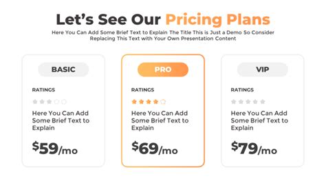 Pricing Layout Template For PowerPoint And Google Slides PowerPoint School