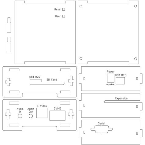 Download Free Stl File Beagleboard Rev C Case • 3d Printable Design ・ Cults