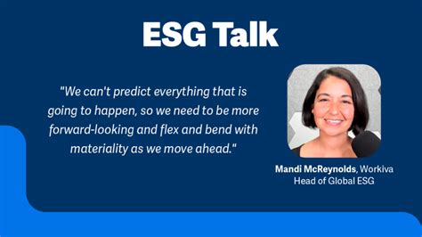 Esg Talk Dynamic Materiality And Stakeholder Engagement