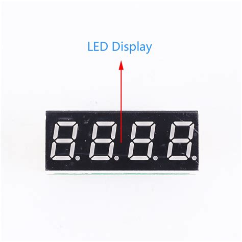 Rs485 Modbus 04inch 4 Bit Red Digital Tube Display Screen Module Ttl