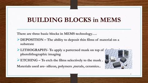 An Introduction To Mems Technology Pptx