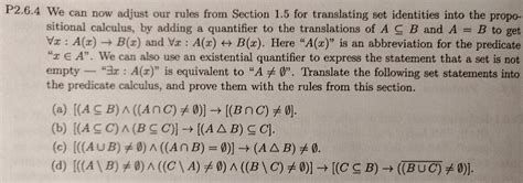 Solved For The Quantifier Proofs The Rules Mentioned In The
