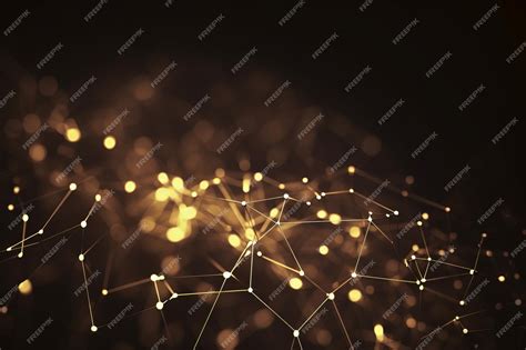 Premium Ai Image Network Connection Data Structure Internet Connection Abstract Sense Of