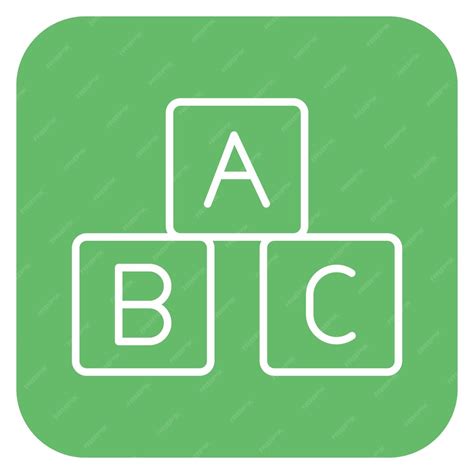 Premium Vector Abc Blocks Vector Illustration
