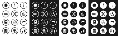 Set Screwdriver Drone Flying Keyboard And Mouse Processor With