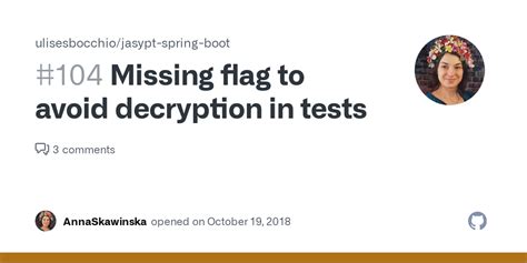 missing flag to avoid decryption in tests · issue 104 · ulisesbocchio