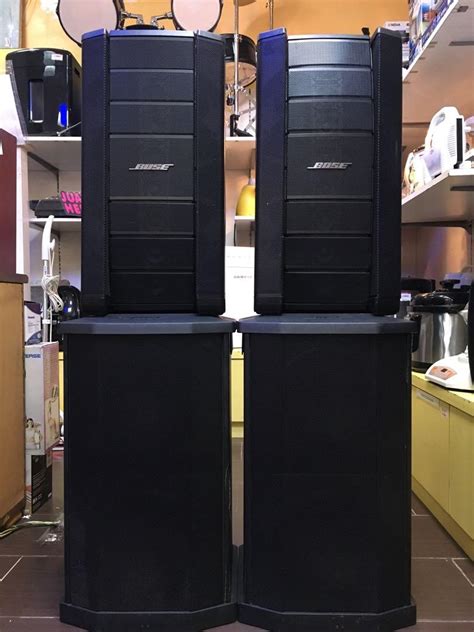 Used Bose F1 Model 812 Flexible Array Dual System Loudspeaker And Subwoofer 1000 Watts