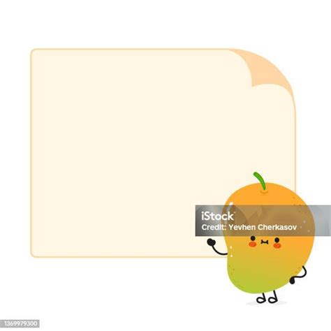 음성 거품 귀여운 재미 망고 캐릭터 벡터 핸드 그린 만화 가와이 캐릭터 일러스트 아이콘 흰색 배경에 격리 망고 캐릭터 컨셉 개념에 대한 스톡 벡터 아트 및 기타 이미지