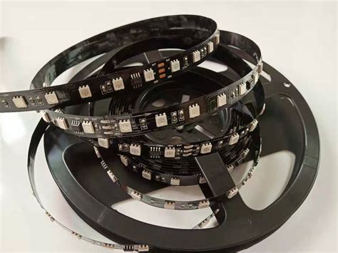 24V SM16703 IC Digital Pixel RGB LED Strip 60LEDs M