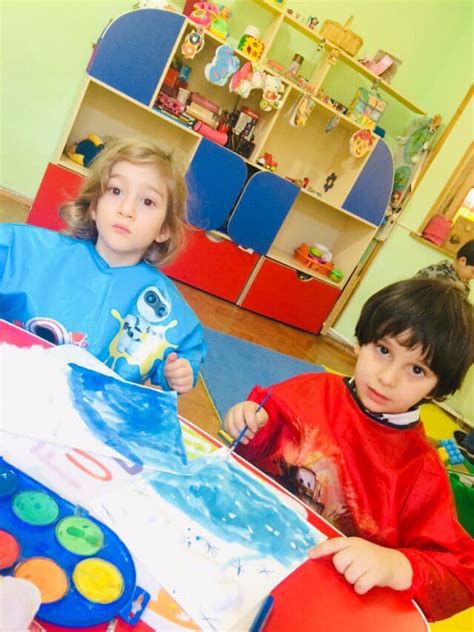 “თოვლი და ღრუბელი საბავშვო ბაღი ანბანელა • Anbanela