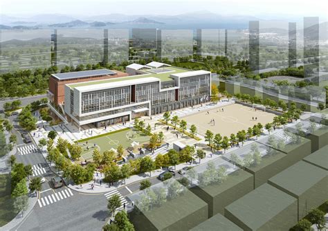 장평고등학교 교사 신축 설계공모 Works Espace 에스파스 건축사사무소