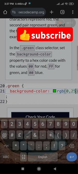 css color markers solution step 46 freecodecamp responsive web design