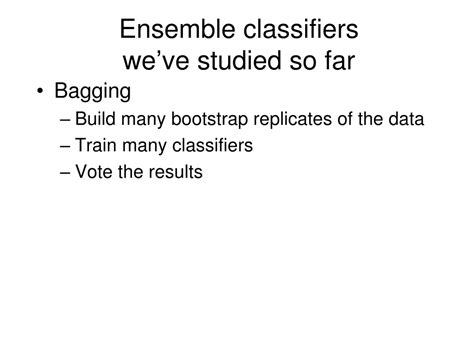Ppt Ensemble Methods For Machine Learning Powerpoint Presentation