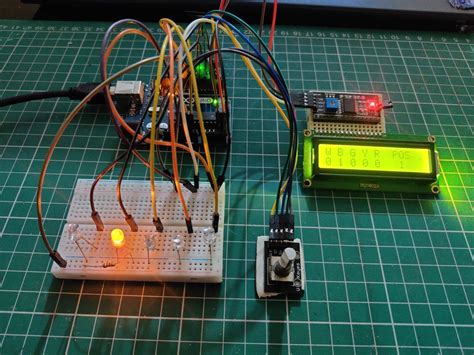 Arduino With Led Project Using Rotatory Encoder Arduino Led Project
