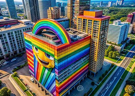 Colorful Emoji Architecture Explore Vibrant Building Designs And Structures Inspired By The